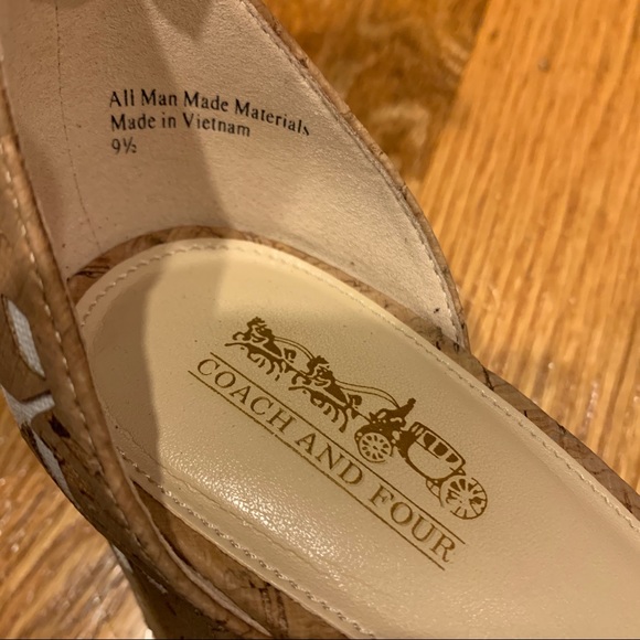 Coach and Four | Shoes | Coach Floral Block Heels | Poshmark